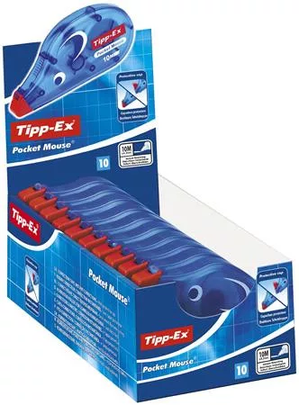 TIPP-EX Hibajavító roller, 4,2 mm x 10 m, TIPP-EX "Pock